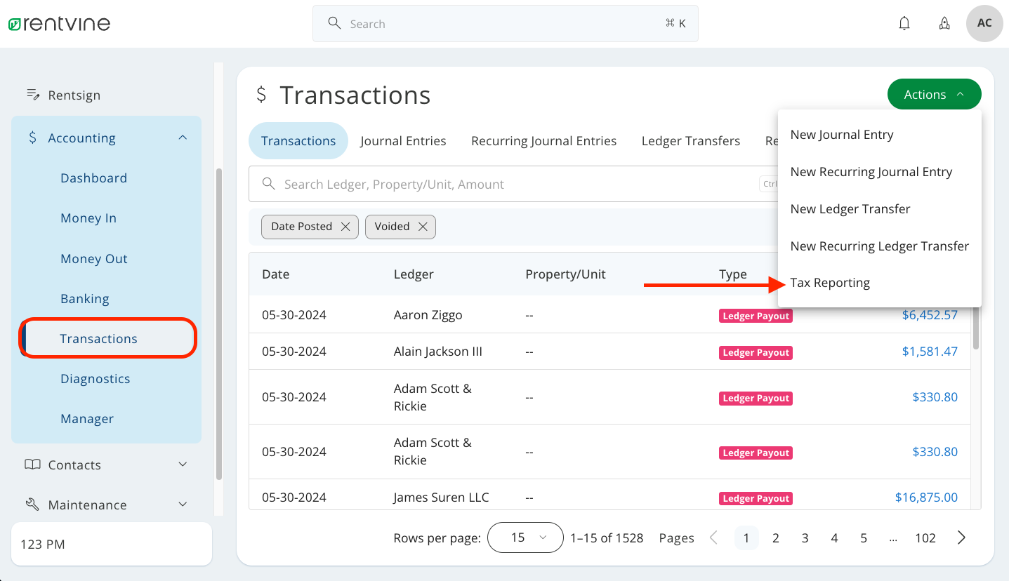 How to Configure Tax Reporting Settings and Generate 1099's